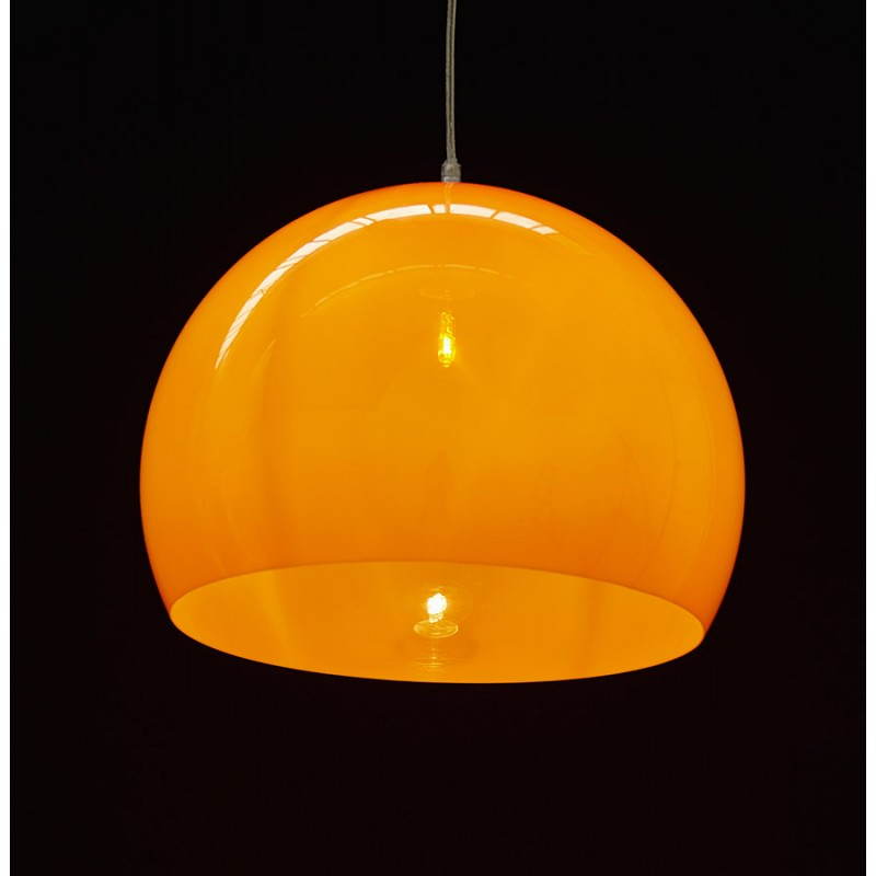Lampe design orange